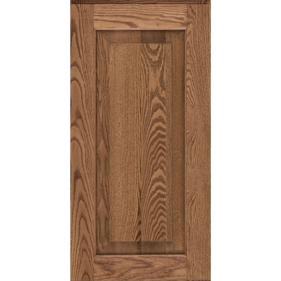 KraftMaid Dakota Oak Husk Stain 15-in x 15-in Cabinet Sample Door at ...