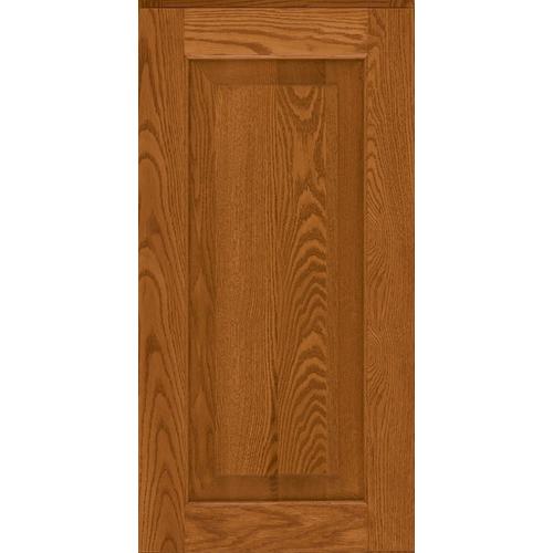 KraftMaid Dakota Oak Praline Stain 15-in x 15-in Cabinet Sample Door in ...