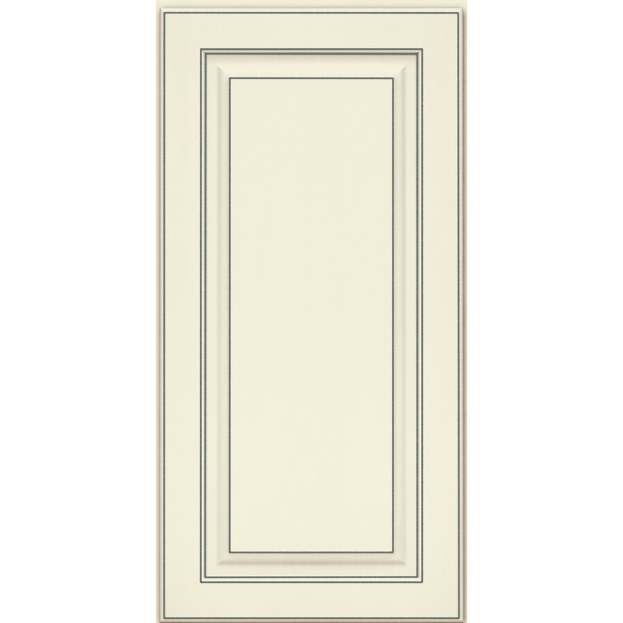 KraftMaid Montclair Maple Square-Full Canvas W/Cinder Highlight Paint ...