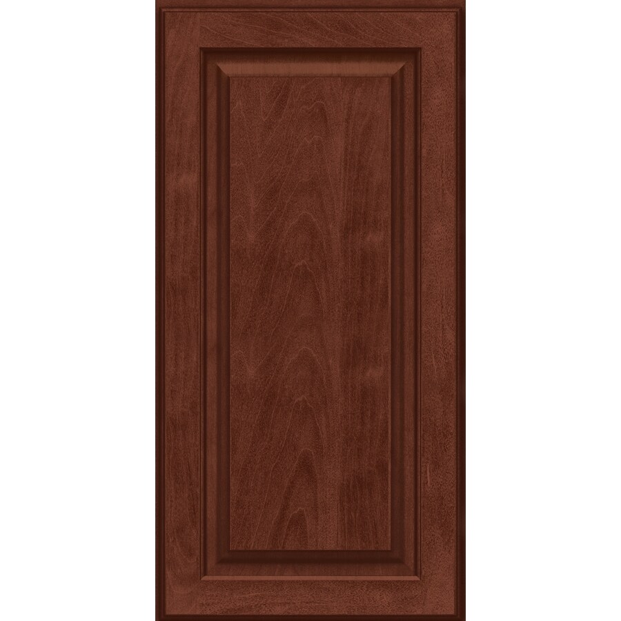 KraftMaid Montclair Maple Square-Full Kaffe Stain Suede 15-in x 15-in ...