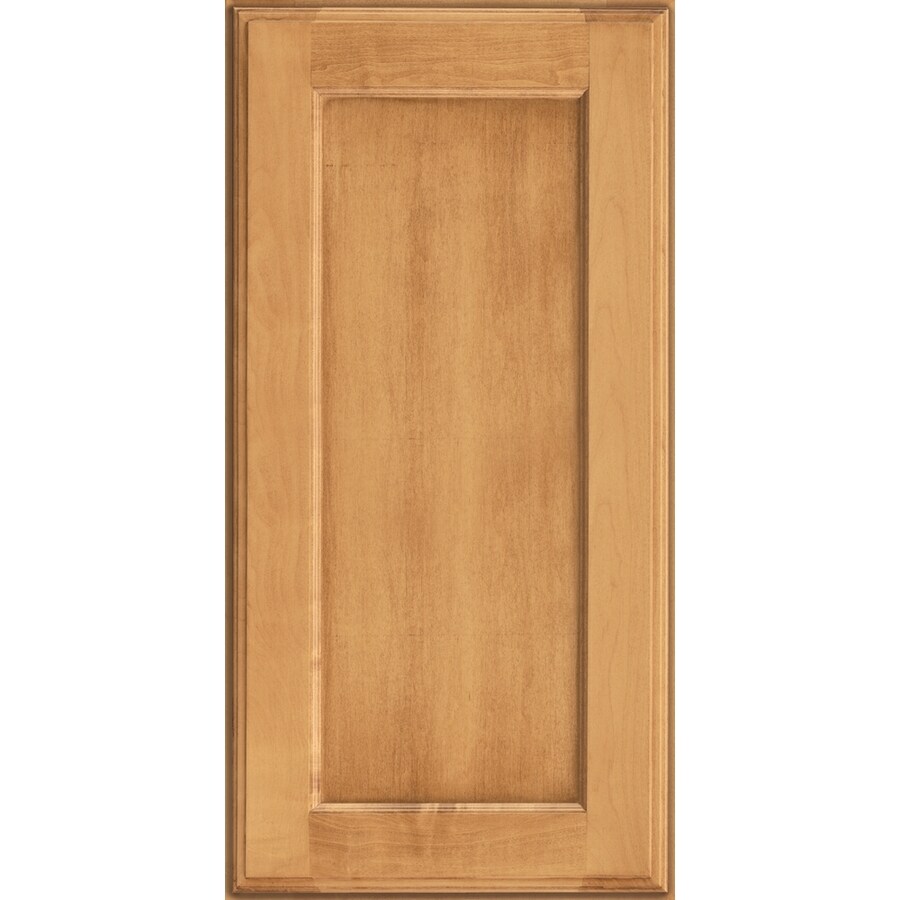 KraftMaid Ruxton Maple Honey Spice Stain Suede 15-in x 15-in Cabinet ...
