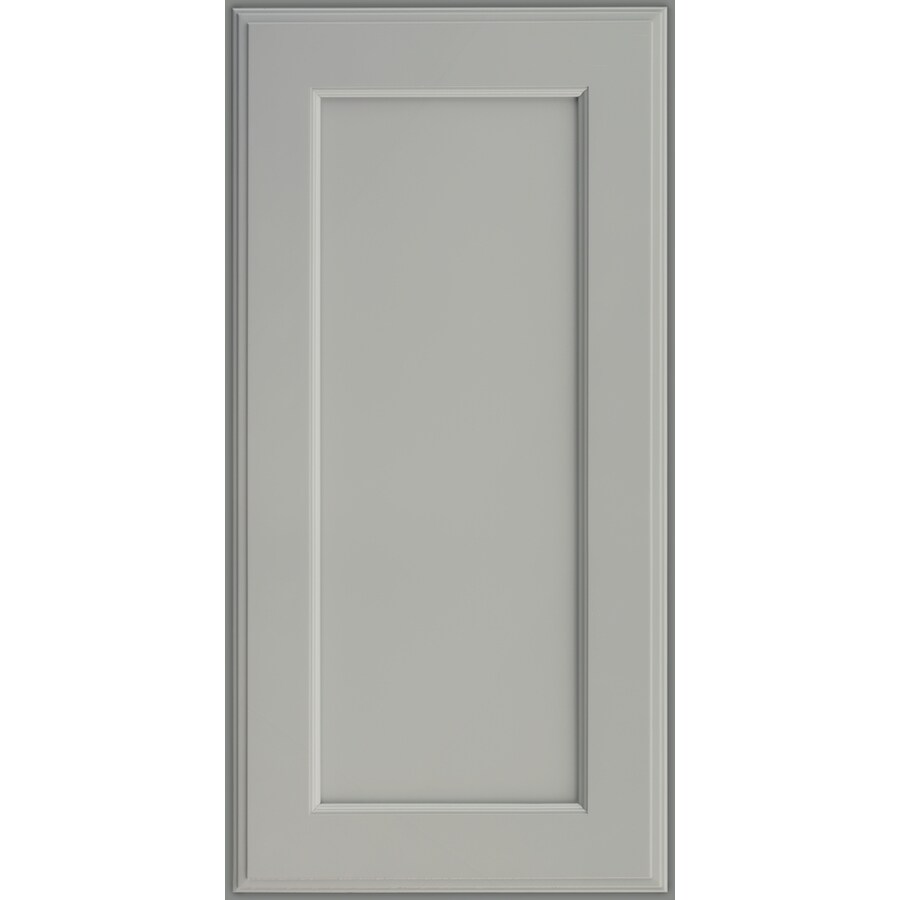 KraftMaid Ruxton Maple Pebble Grey Paint Suede 15-in x 15-in Cabinet ...