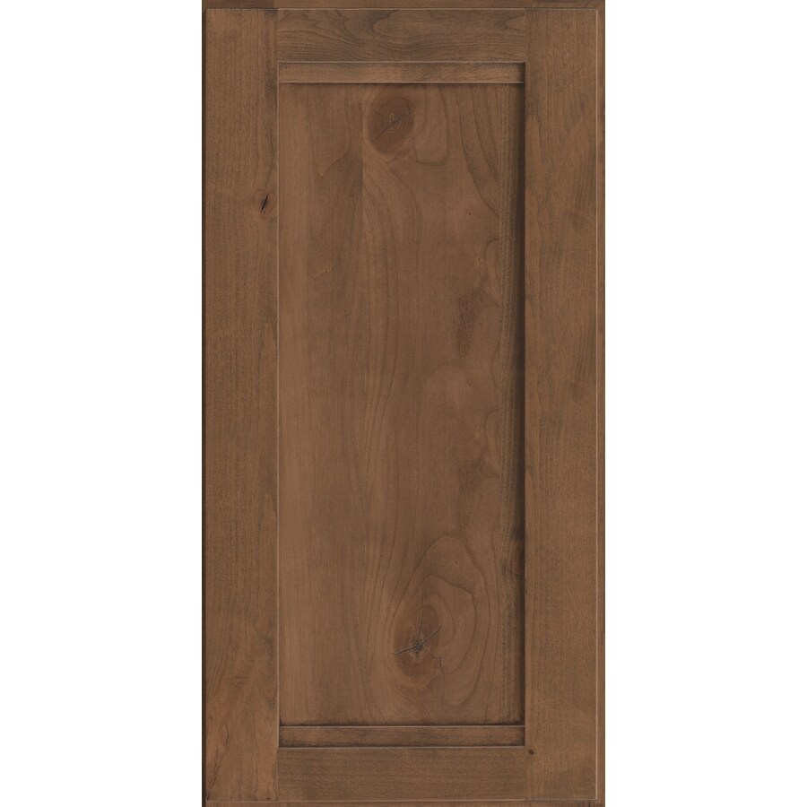 KraftMaid Sonata Rustic Alder Husk Stain Suede 15-in x 15-in Cabinet ...
