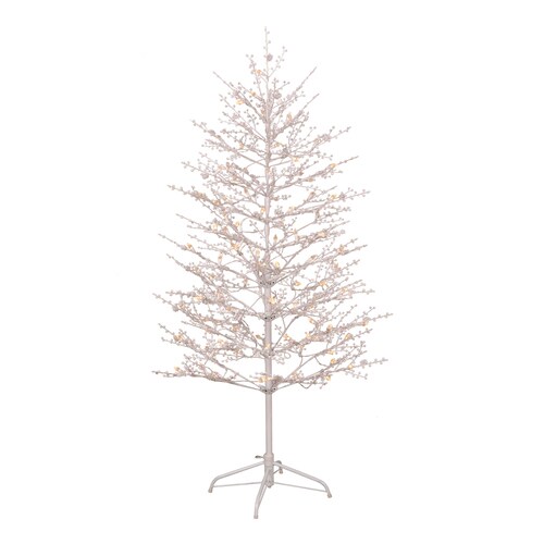 GE 5-in Winterberry Tree with Color Changing LED Lights at Lowes.com