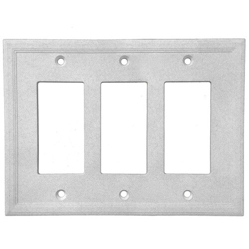 Somerset Collection Somerset 3-Gang Gray Triple Decorator Standard Wall ...