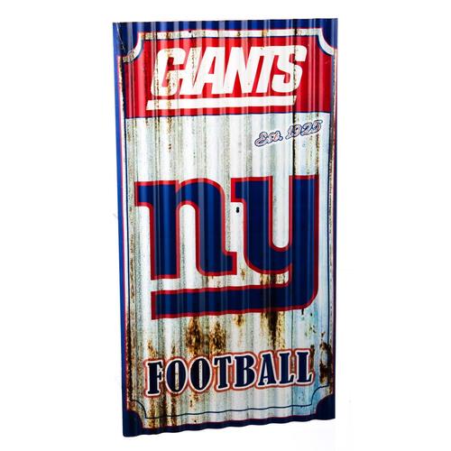 New York Giants 21.75-in H x 11.88-in W Sports Metal Sign at Lowes.com