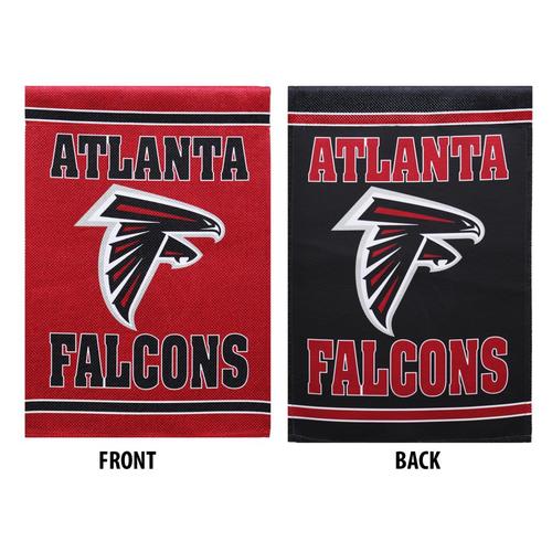 Evergreen 1.04-ft W x 1.5-ft H Embroidered Atlanta Falcons Flag in the ...