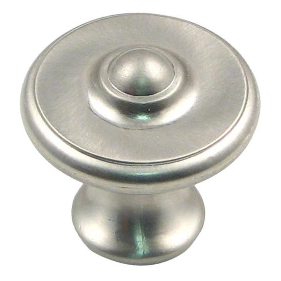 Rusticware Traditional 1.5-in Satin Nickel Round Traditional Cabinet Knob in the Cabinet Knobs ...