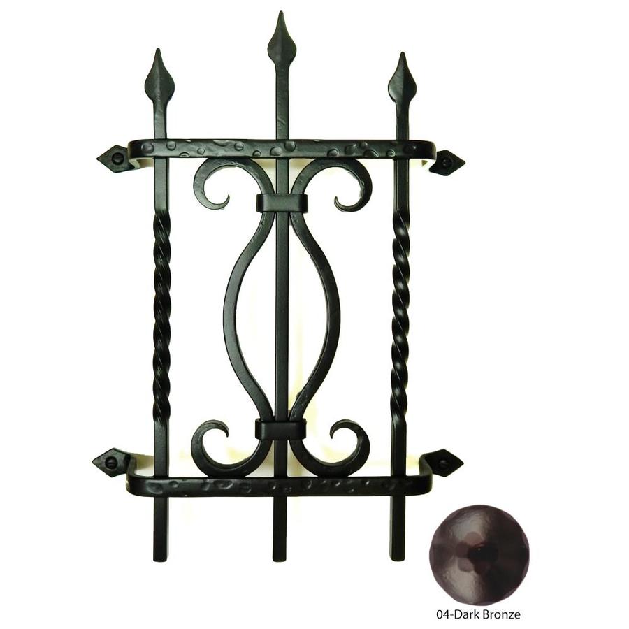 Agave Ironworks Speakeasy 15-1/2-in Bronze Grille in the Gate Hardware ...