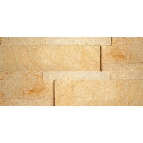 Natural Stone Veneer 50-sq ft Sand Beige Stone Veneer in the Stone ...