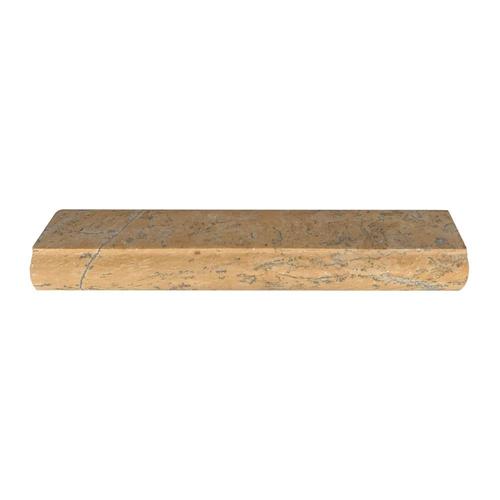 Natural Stone Veneer Wainscot cap-Sample- Rosso-2inx6inx2in-Sample 0.2 ...