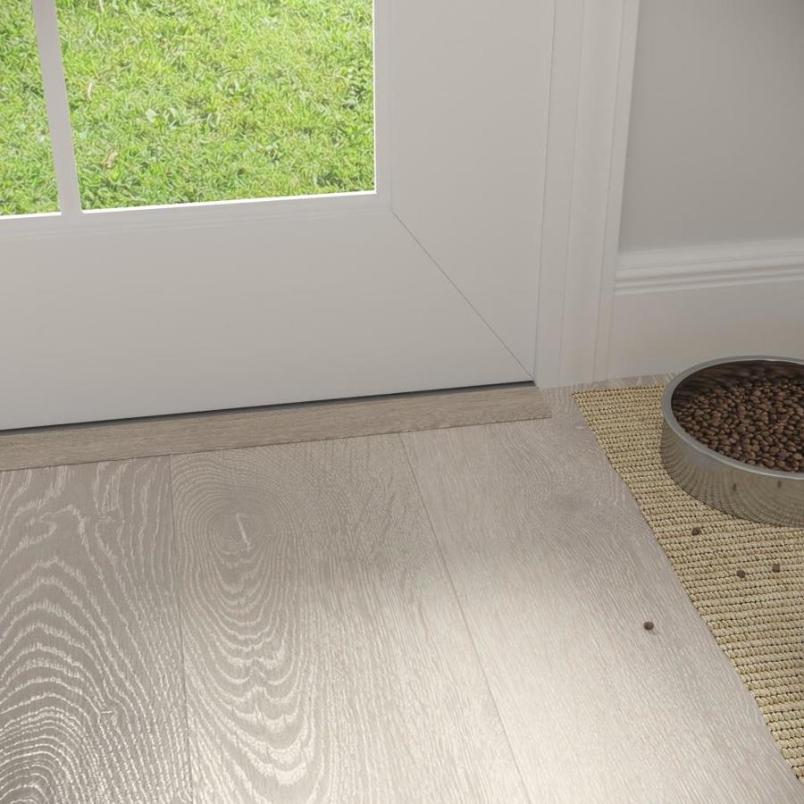 CALI 1.39-in x 72.83-in Whitewater Oak Vinyl Floor Threshold in the ...