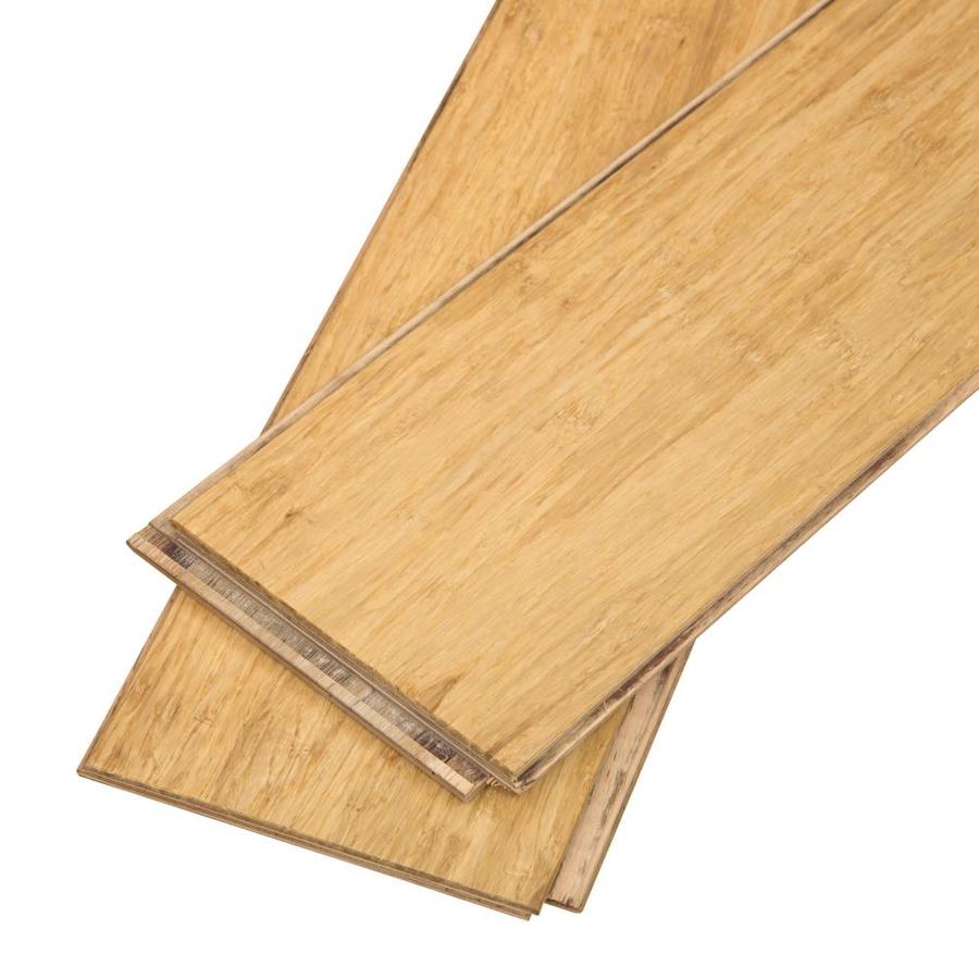 Cali Bamboo Fossilized 5.31-in Natural Bamboo Smooth/Traditional ...
