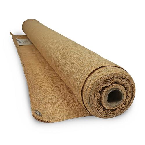 BOEN 4-ft x 50-ft L Beige Polyethelene Chain Link Fence Screen in the ...