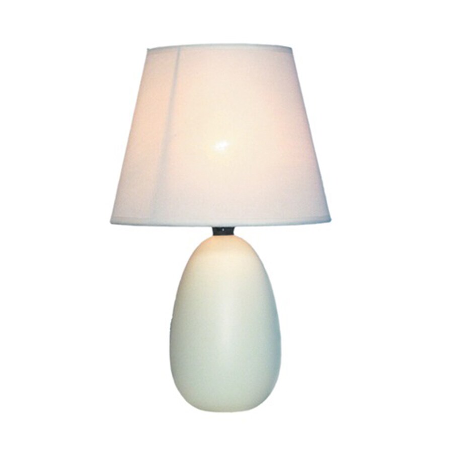Simple Designs 9.45-in Fabric Shade in the Table Lamps department at ...