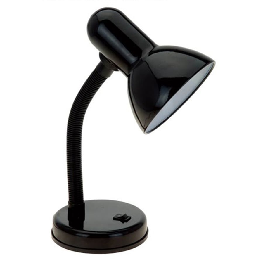 Simple Designs 11.81-in with Metal Shade in the Desk Lamps department ...