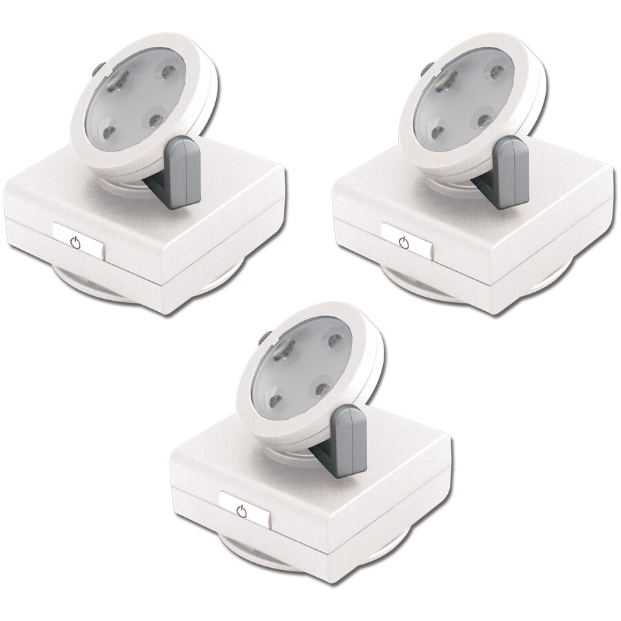 Rite Lite 2.5-in Battery LED Under Cabinet Light at Lowes.com