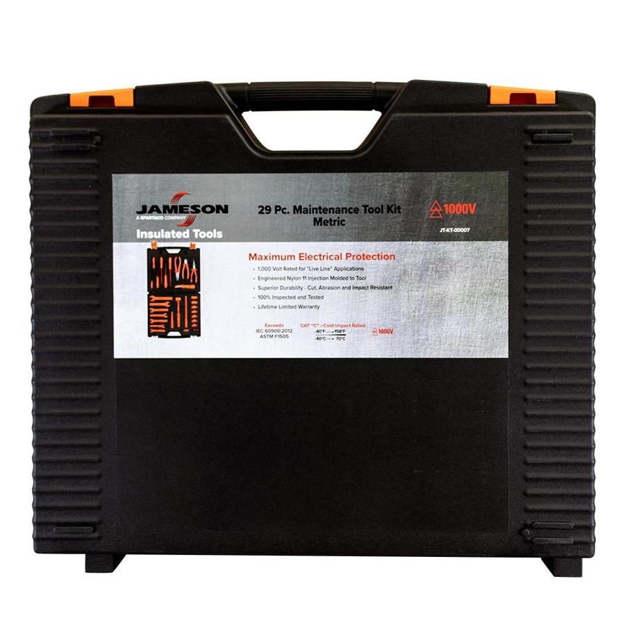 Jameson 13.4-in Black Plastic Tool Box in the Portable Tool Boxes ...