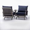 Allen + roth Gatewood Set of 2 Metal Spring Motion Conversation Chair(s ...