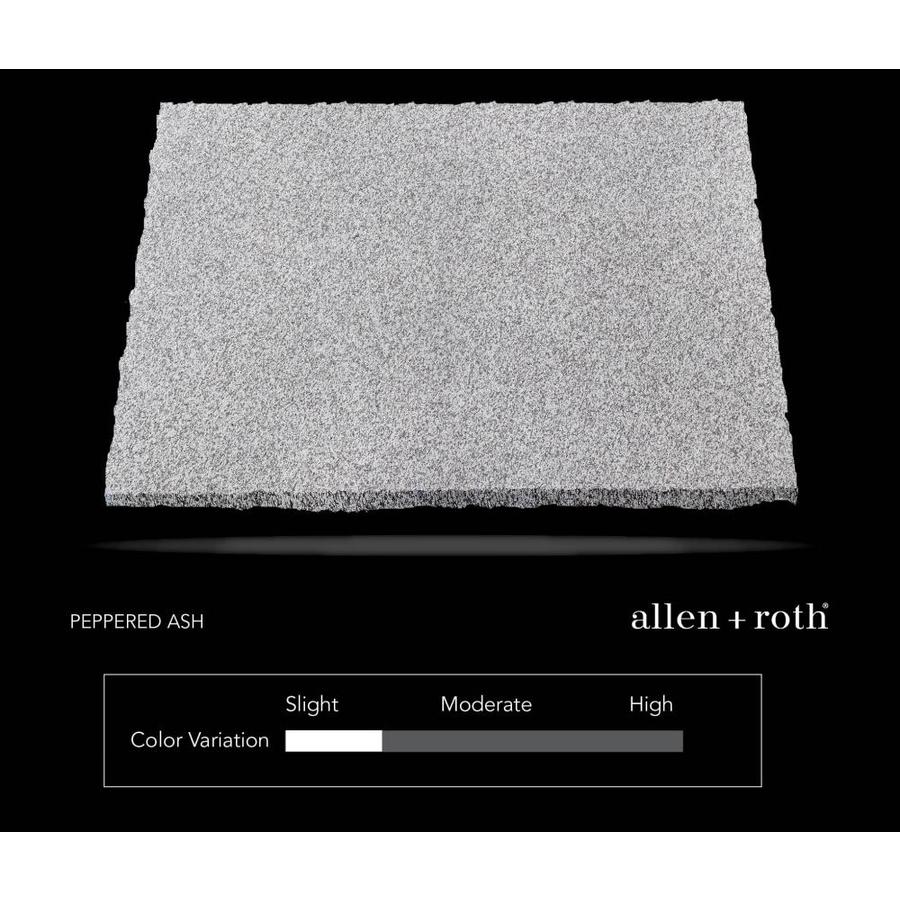 allen + roth Peppered Ash Granite Gray Kitchen Countertop Sample in the ...