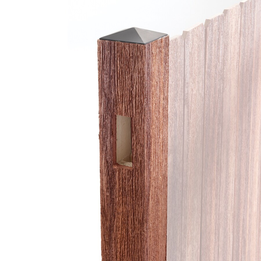 Fiberon 4-in W x 8-ft H Composite Fence Post at Lowes.com