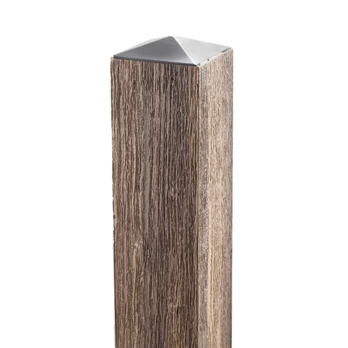 Woodshades 4-in x 4-in x 8-ft Cedar Composite Fence Post in the ...