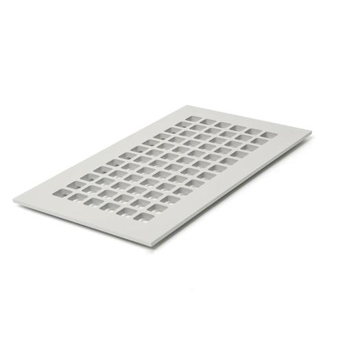 Reggio Register Square Gray Floor Register (Duct Opening: 12-in x 6-in ...