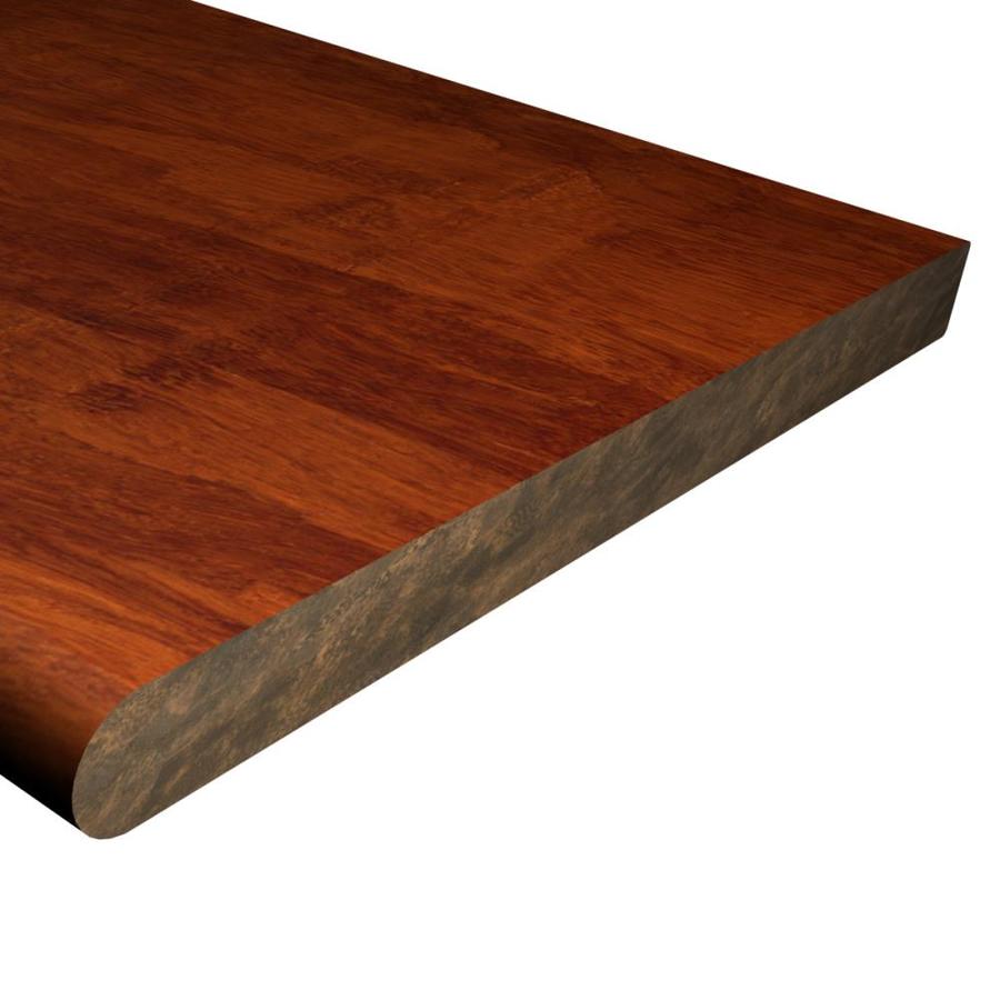 Cali Bamboo Fossilized 12-in x 48-in Cognac Prefinished Bamboo Stair ...