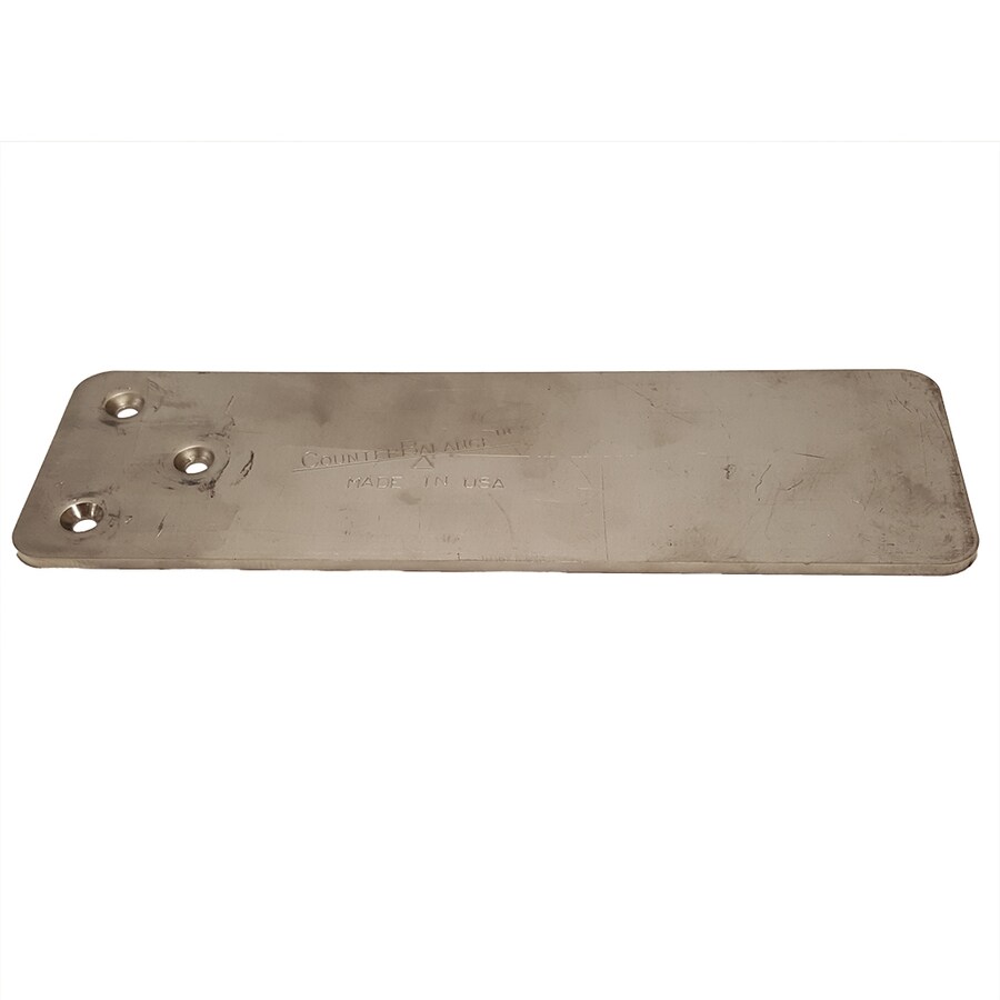 CounterBalance CounterPlate XL Stainless Steel 11.75-in x 3.75-in x 0. ...