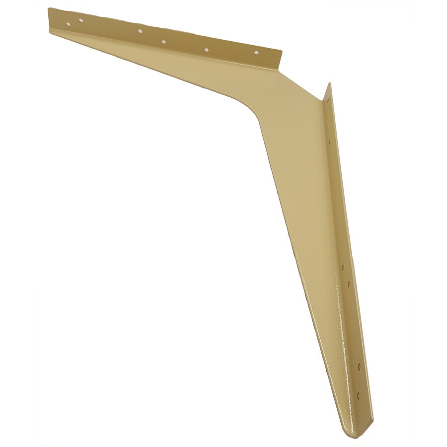 CounterBalance Workstation Bracket 24-in x 1.54-in x 18-in Almond Steel ...