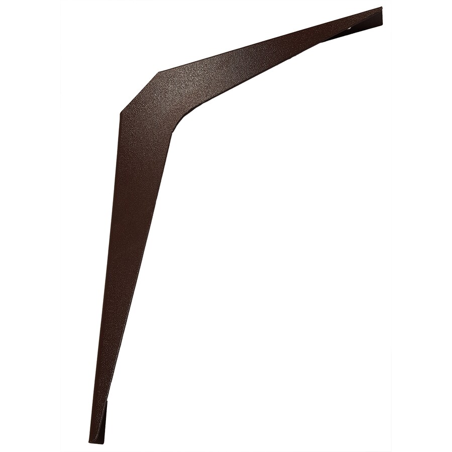 CounterBalance Workstation Bracket 24-in x 1.54-in x 18-in Brown Steel ...