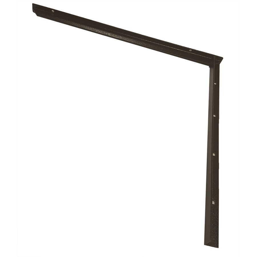 CounterBalance Concealed bracket mini 19-in x 1-in x 16-in Black Steel ...