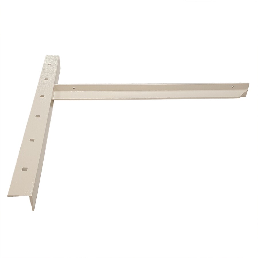 CounterBalance Extended Concealed Bracket 26-in x 2-in x 26-in White ...
