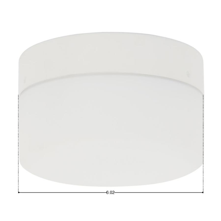 Lucci Air Climate 2-Light White LED Ceiling Fan Light Kit in the ...