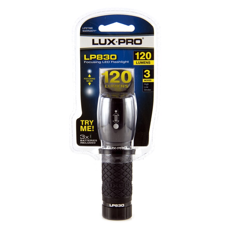 Lux-Pro 120-Lumen LED Miniature Flashlight (Battery Included) in the ...