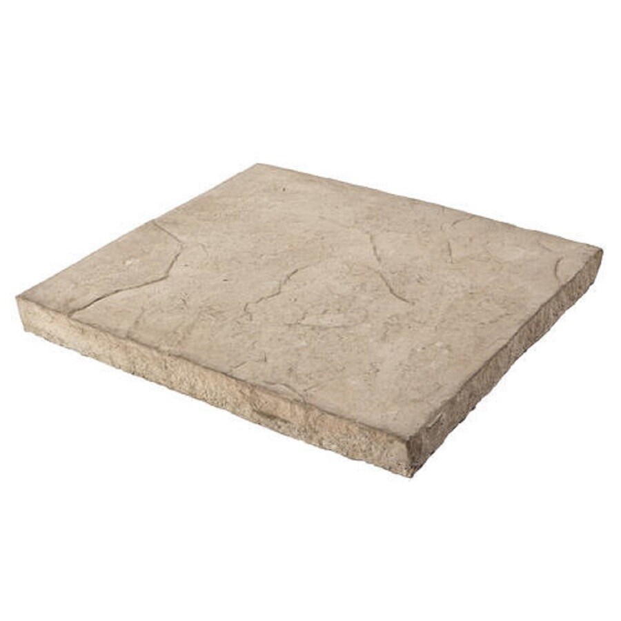 ClipStone Accessory 20-in x 20-in Cream Column Cap Stone Veneer Trim at ...