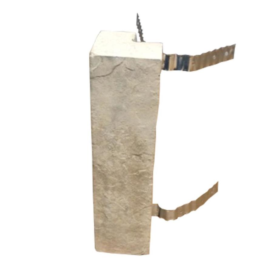 ClipStone Universal Trim Stone 1-sq ft Cream Manufactured Stone Veneer ...