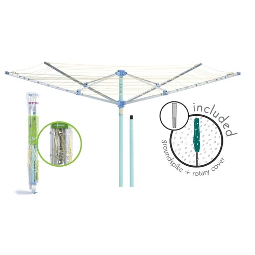 Moerman Metal Umbrella Clothesline in the Clotheslines & Drying Racks ...