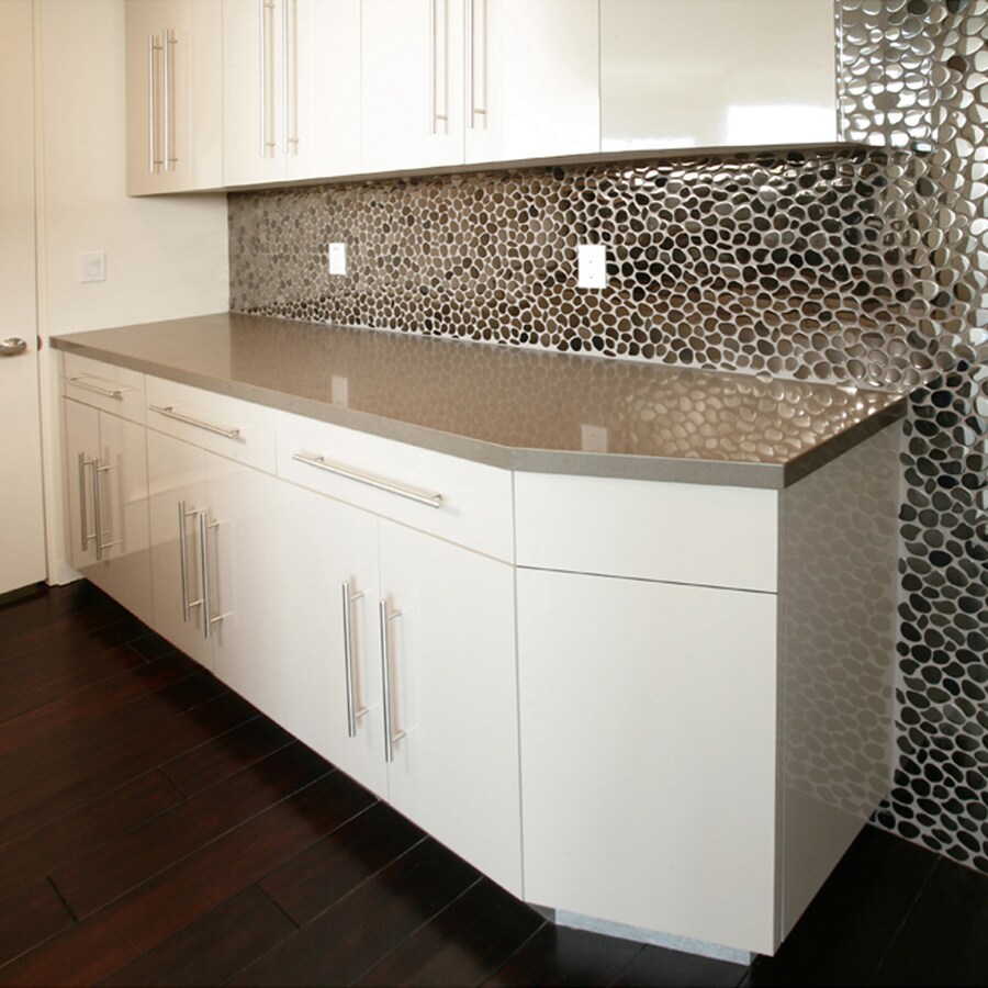 Solistone Metal Freeform 10-Pack Aurora Pebble Mosaic Metal Wall Tile ...