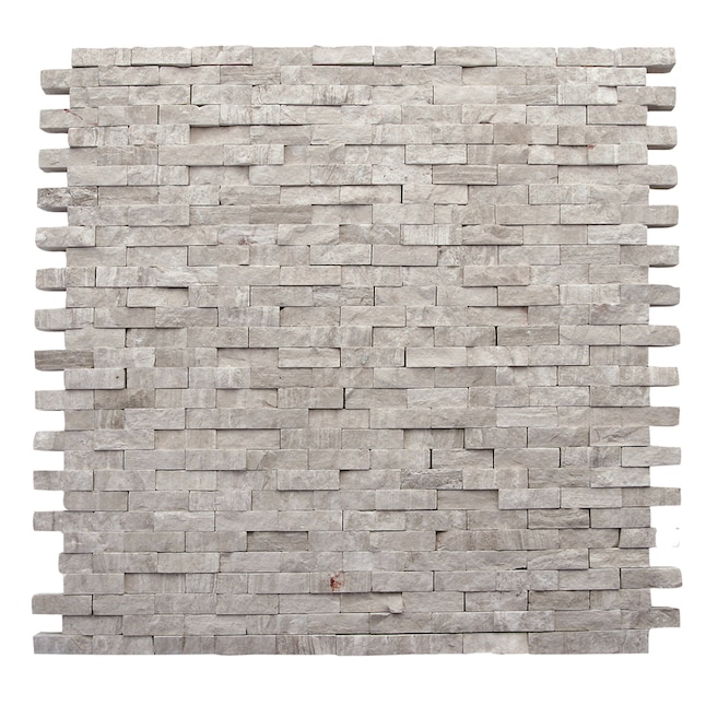 Solistone Haisa Marble 10-Pack Haisa Light Mosaic Marble Wall Tile ... Solistone Haisa Marble 10-Pack Haisa Light Mosaic Marble Wall Tile ...