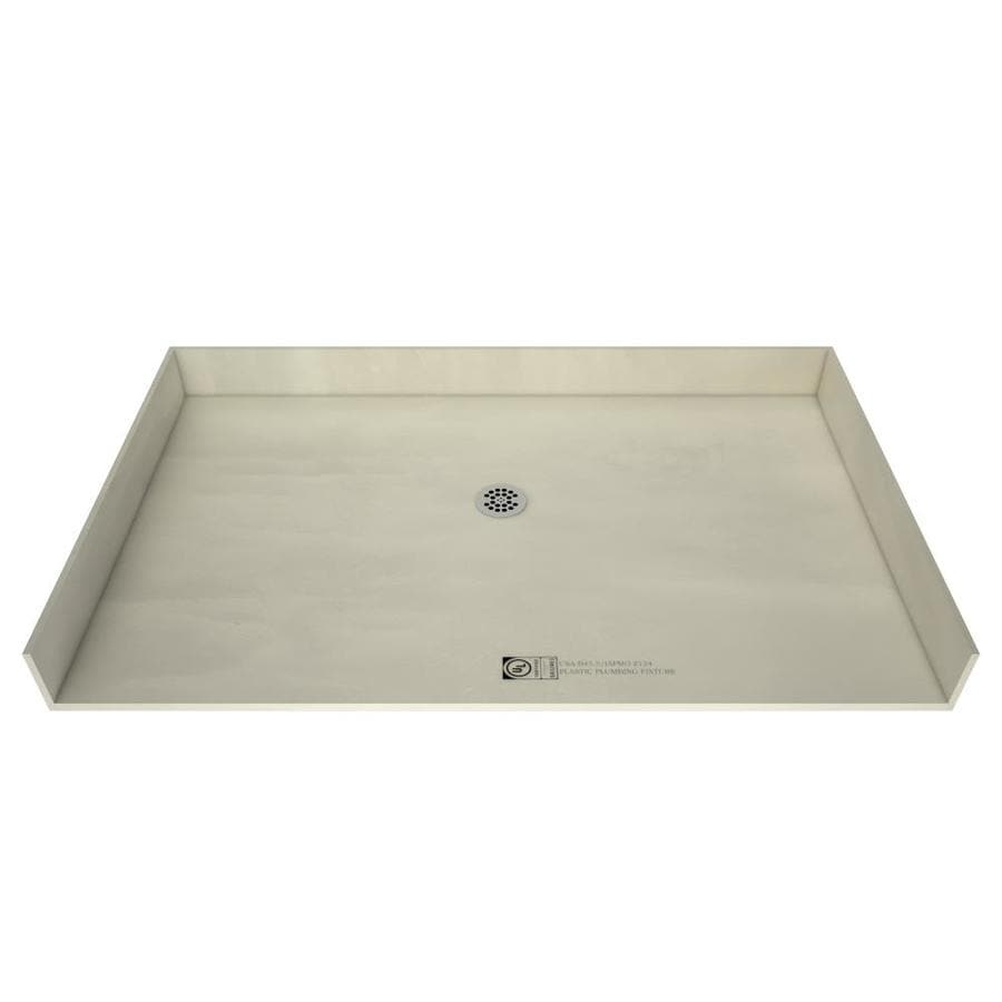 Redi Free Made for Tile Molded Polyurethane Shower Base 36-in W x 63-in ...
