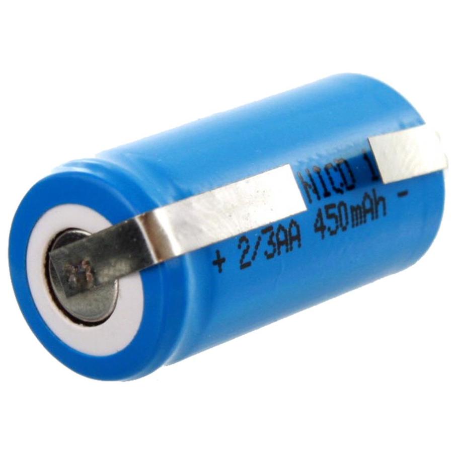 Exell Battery Rechargeable Nickel Cadmium (NiCd) 2/3AA Assembly Cell ...