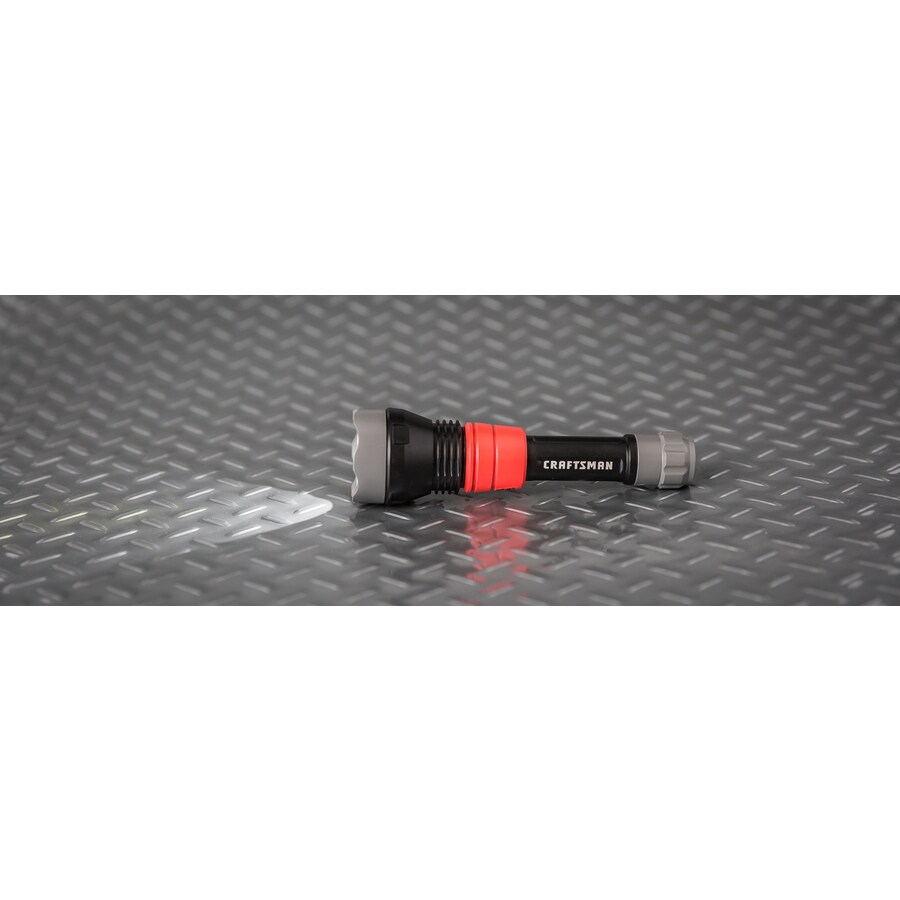 CRAFTSMAN 500-Lumen LED Rechargeable Spotlight Flashlight (Battery ...