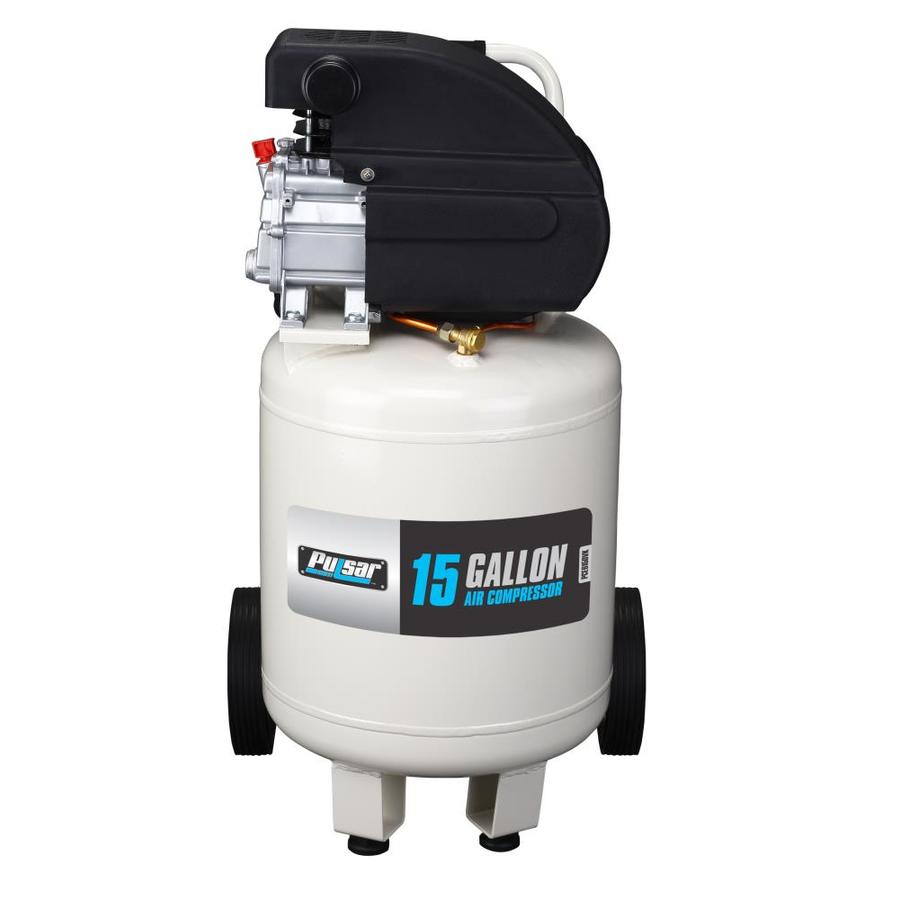 Pulsar Products Pulsar 15-Gallon Single Stage Portable Electric Twin ...
