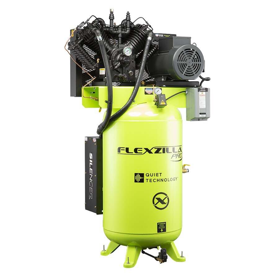 Flexzilla 80-Gallon Two Stage Electric Vertical Air Compressor at Lowes.com