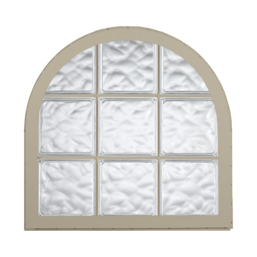Hy-Lite Design Vinyl New Construction Acrylic Block Window (Rough ...