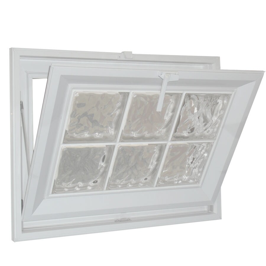 Hy-Lite Between the glass Tilting Vinyl New construction White Basement ...