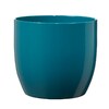7.5-in x 7.1-in Turquoise Ceramic Planter at Lowes.com