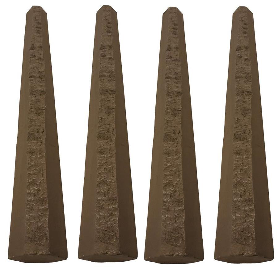 GenStone Stacked Stone 4-Pack 48-in x 4-in Desert Sunrise Inside Corner ...