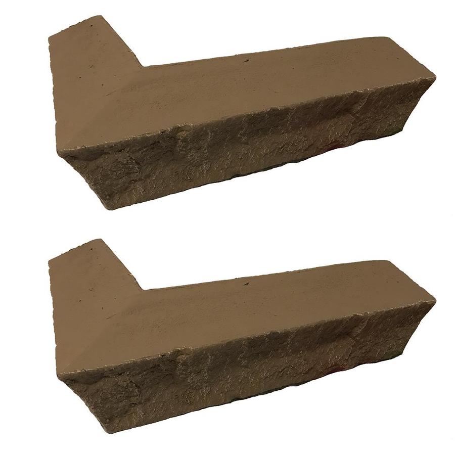 GenStone Stacked Stone 2-Pack 2-lin ft Desert Sunrise Ledge Corner ...